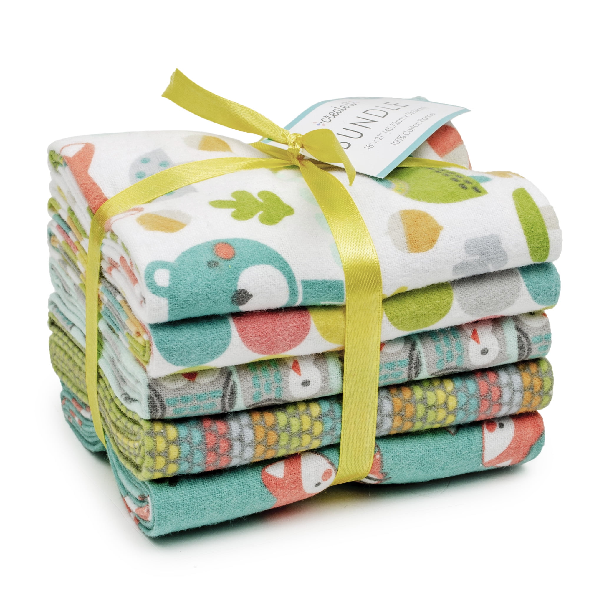 Create It 18"x21" Cotton Flannel Woodsie Pals Precut Sewing & Craft ...