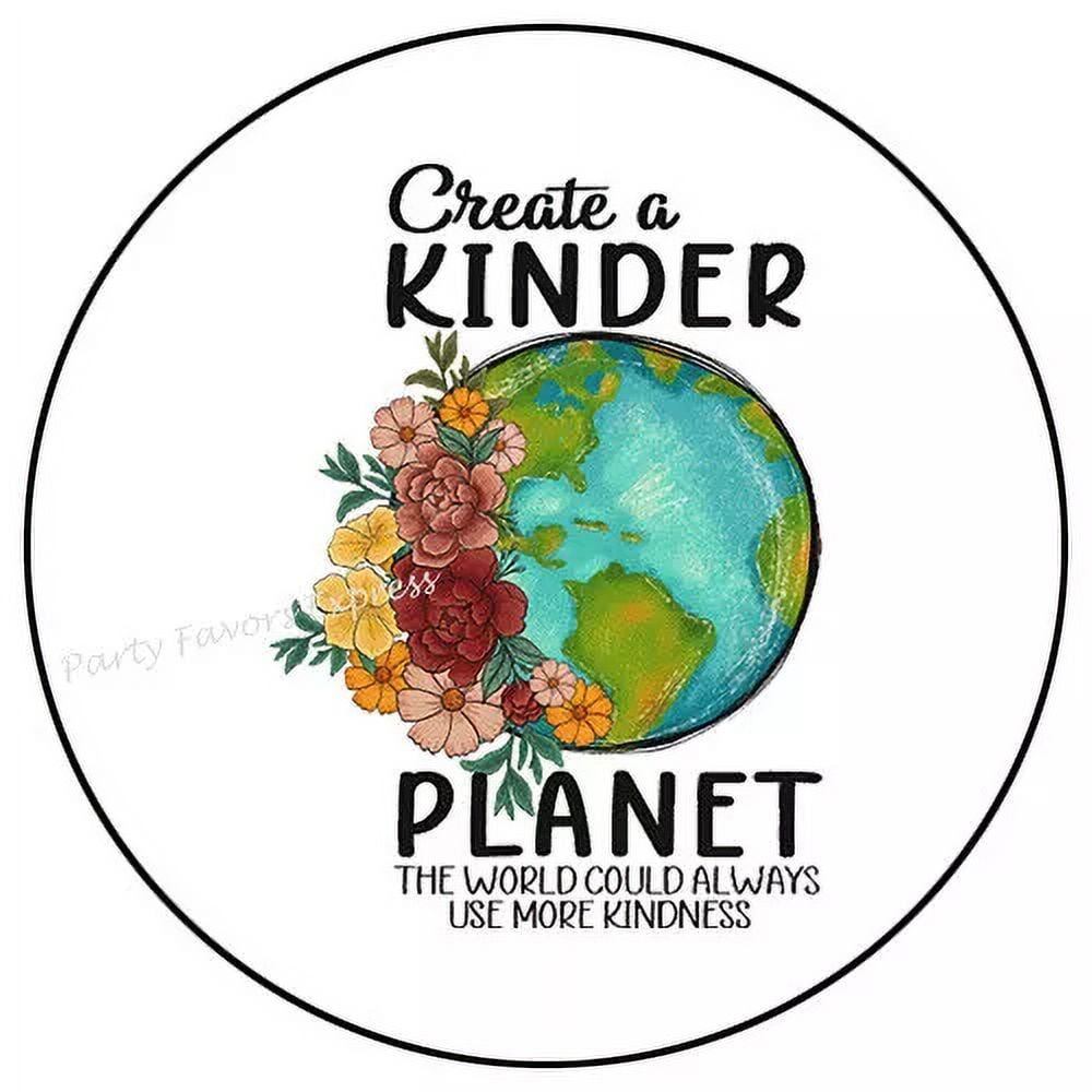 Create A Kinder Planet Earth Day Sticker Party Favors Sticker Envelope ...