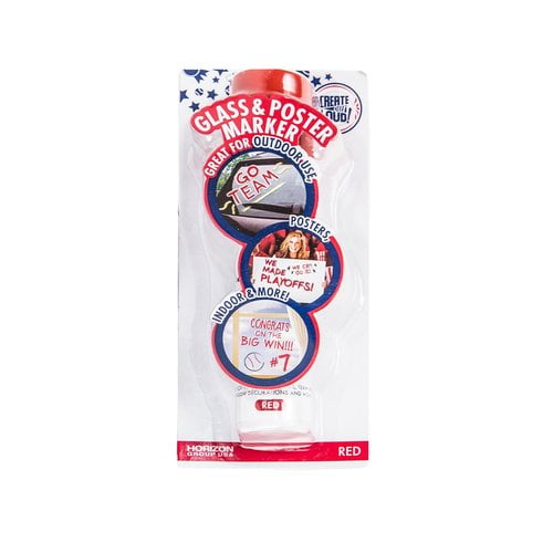 Create Out Loud Red Glass & Poster Marker - Walmart.com