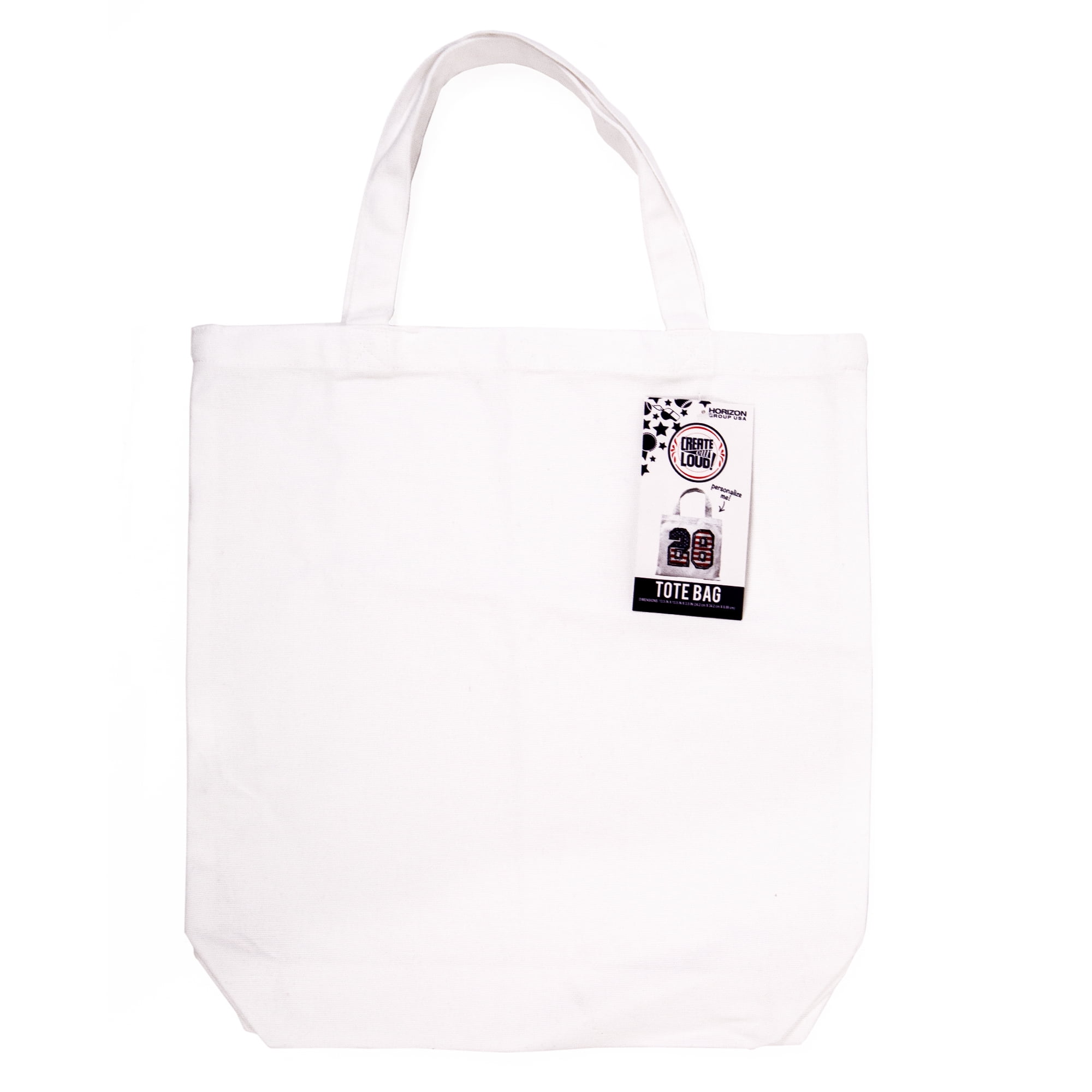 Create Out Loud! White Canvas Tote Bag, 1 Each - Walmart.com Create Out Loud! White Canvas Tote Bag, 1 Each - Walmart.com