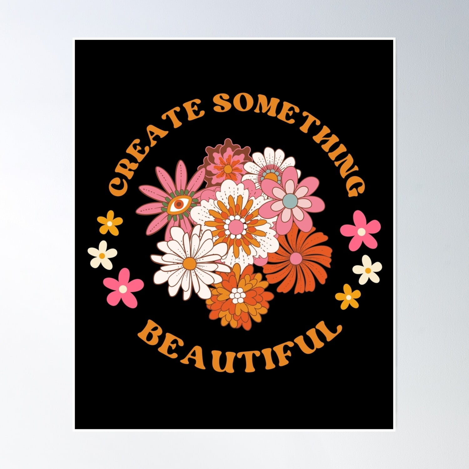 Create Something Beautiful - Beader Or Crafter Gift Poster Wall Art ...