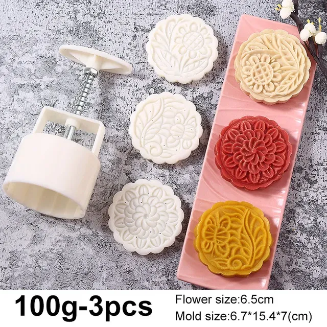 Create Stunning and Beautiful Flower-Shaped Mooncake Mould - Essential ...