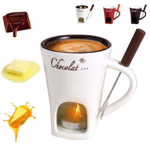 Create Sweet Memories: The Ultimate Chocolate Fondue Mug Gift Set with ...