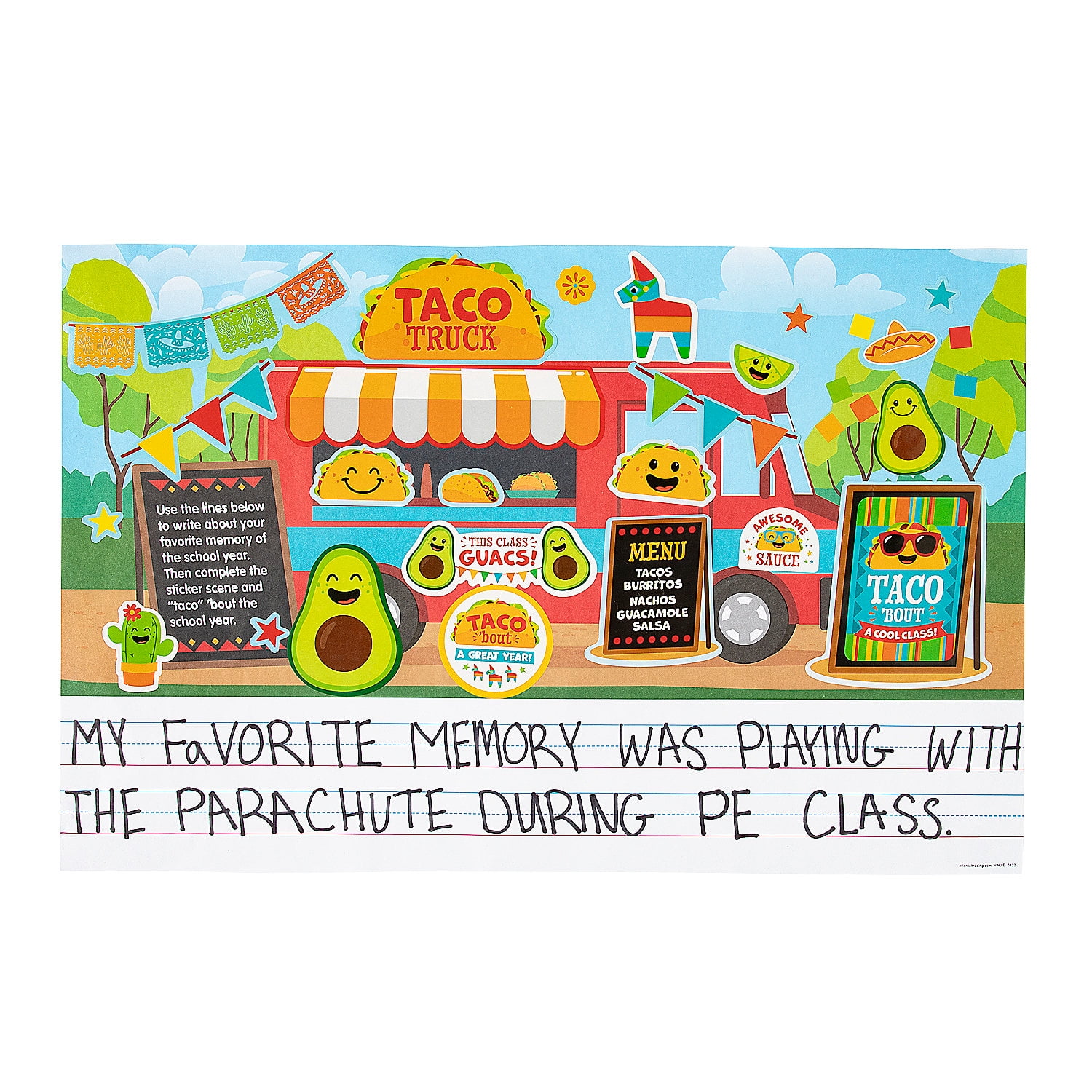 Create & Write Taco ’Bout a Great Year Sticker Scenes – 12 Pieces ...