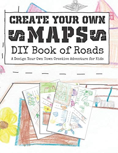 Pre-Owned Create Your Own Maps: DIY Book of Roads: A Design Your Own ...