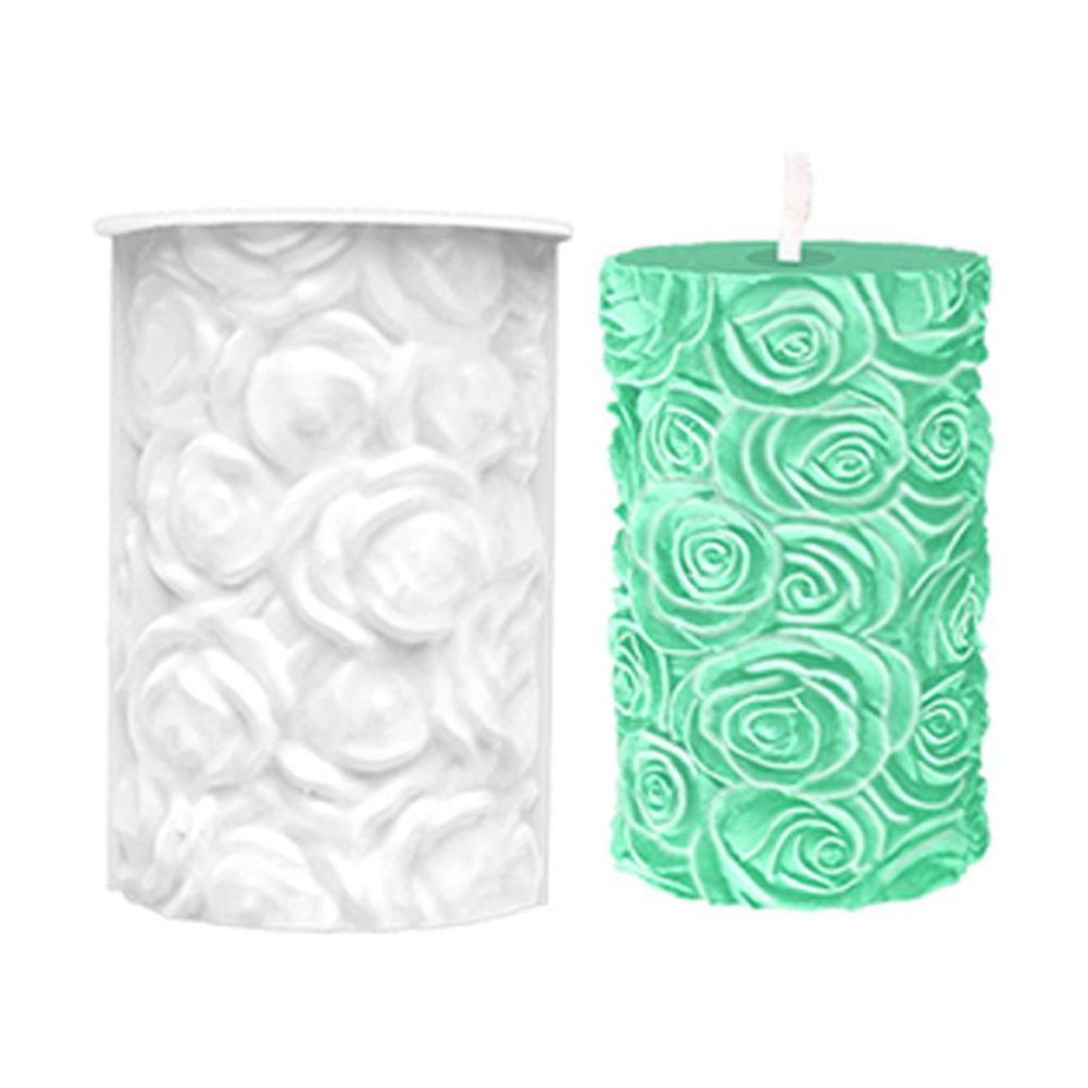 Create Your Own Rose Candles With This Silicone Mold For Handmade ...