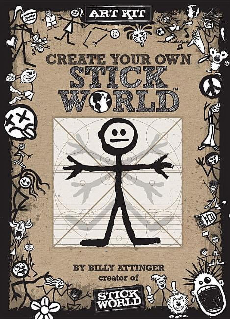 Create Your Own Stick World (Art Kit) - Walmart.com