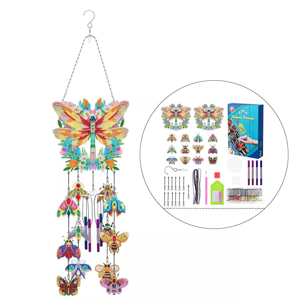 Create Your Own Stunning Wind Chimes with DIY Crystal Pendant Kit and ...