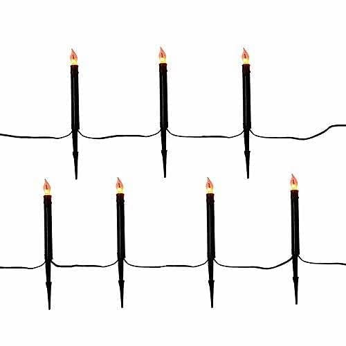 Create a Magical Halloween Path – 9" Candle Pathway Markers - Walmart.com