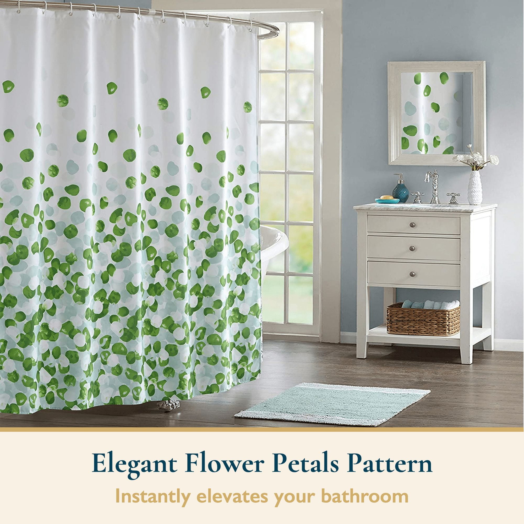 Create A Tranquil Retreat With Our Low Maintenance Green Floral Shower
