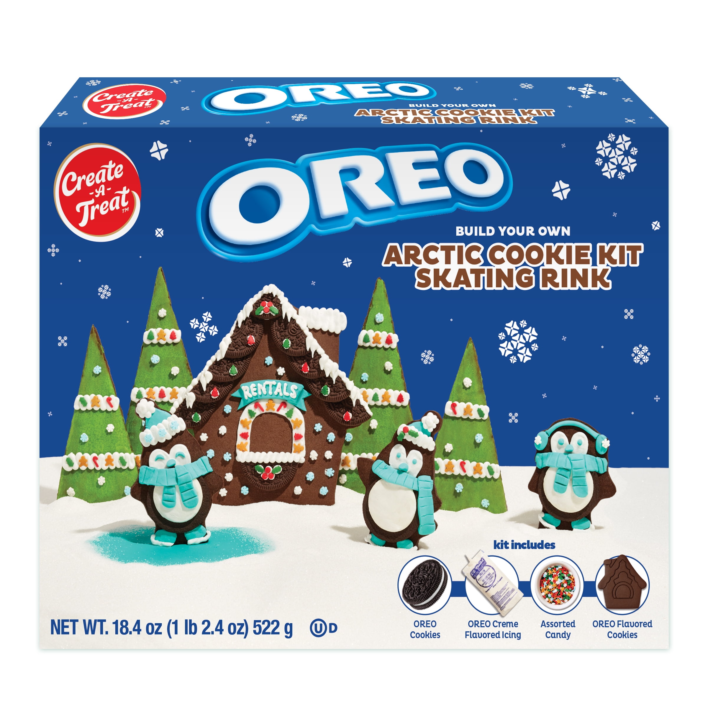Create a Treat, Build Your Own, OREO Arctic Skating Rink Cookie ...