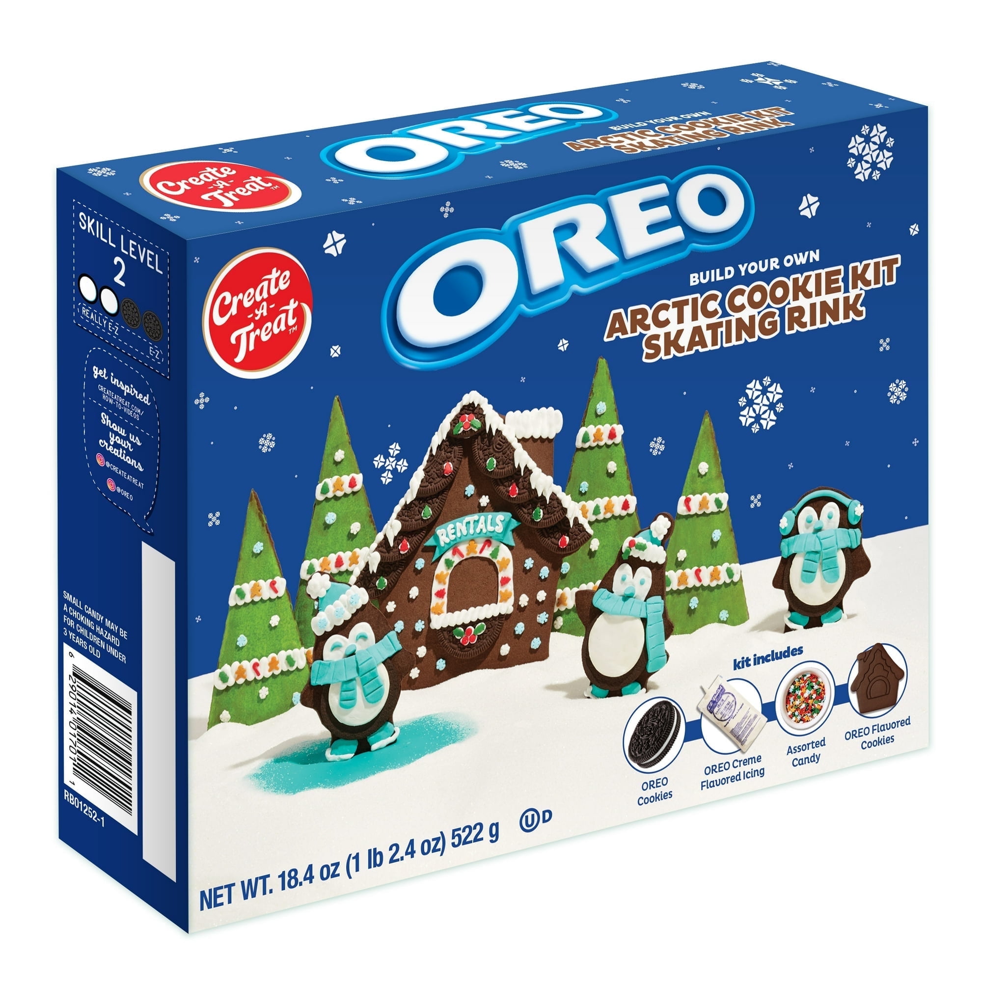 Create a Treat, Build Your Own, OREO Arctic Skating Rink Cookie ...