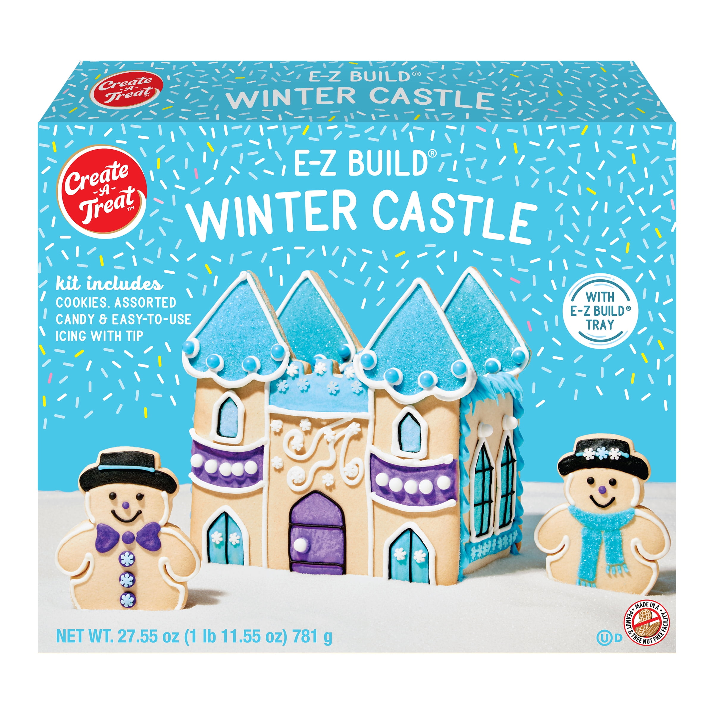 Create a Treat Winter Castle Cookie Decorating Kit, 27.55 oz, Regular ...