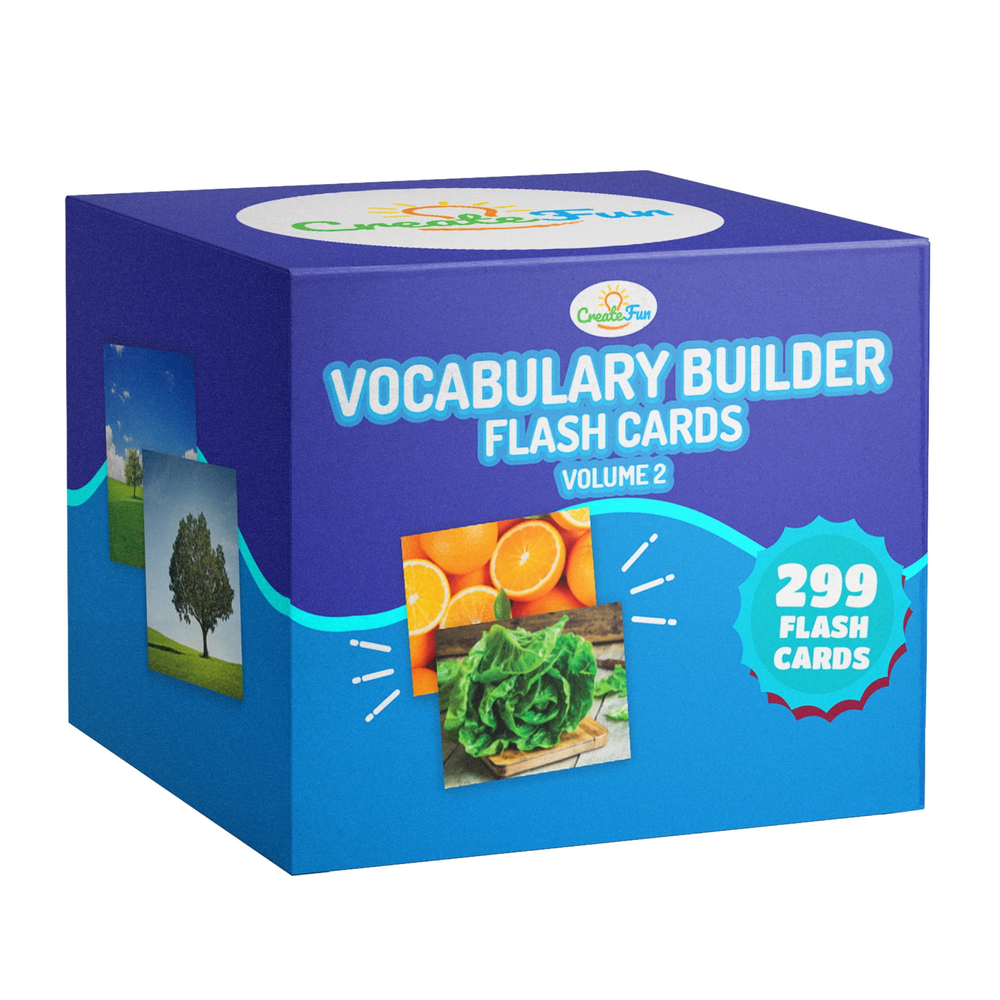 Free Shipping! Vocabulary Builder Flash Cards 6 Pack - Volume 2 - 300 ...