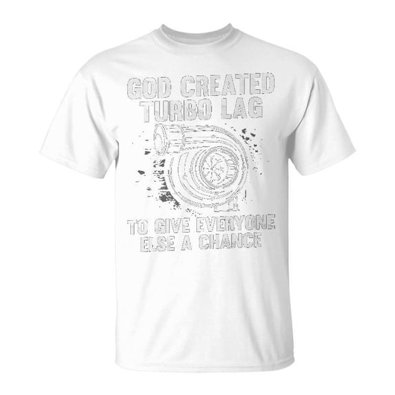 Created Turbo Lag Unisex Jersey Crewneck Tshirt - Walmart.com