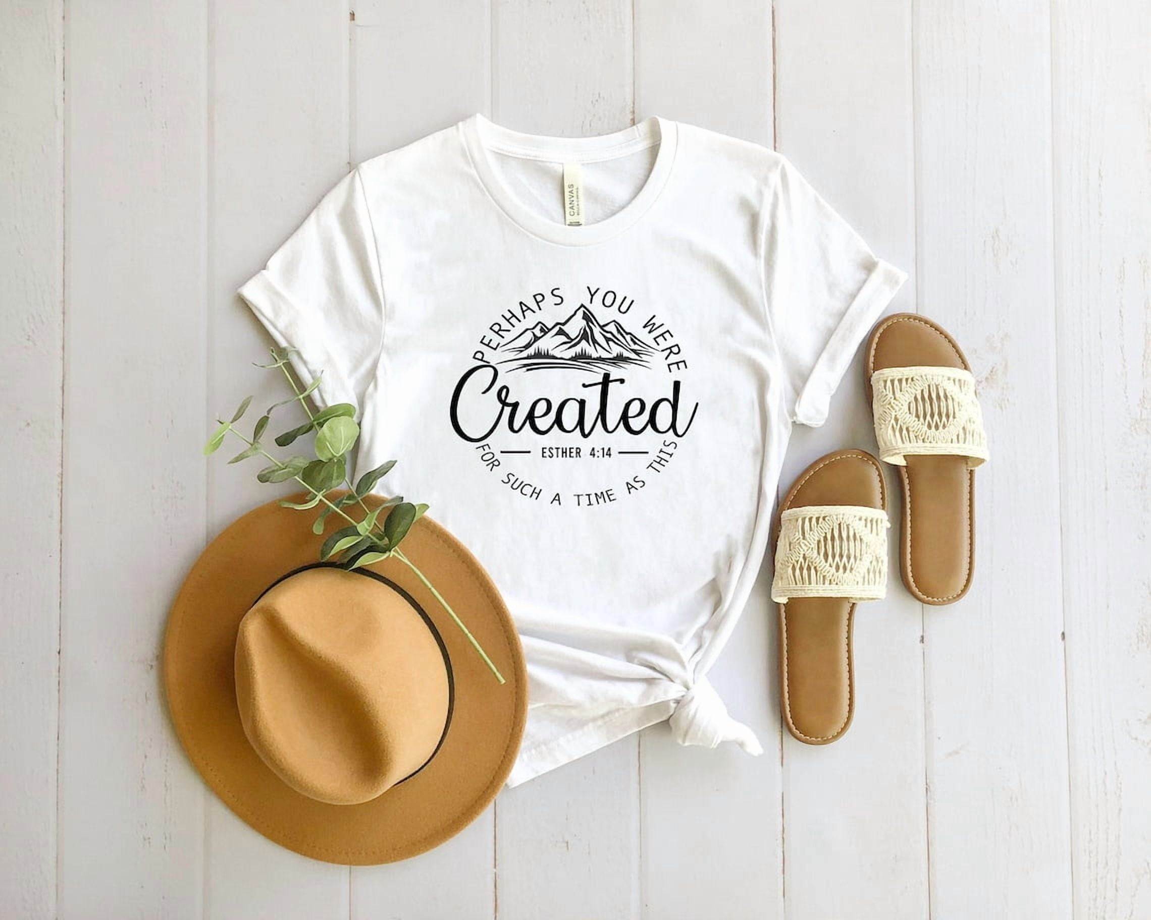 Created With A Purpose, Christian Shirts, Bible Verse Shirt, Christian ...