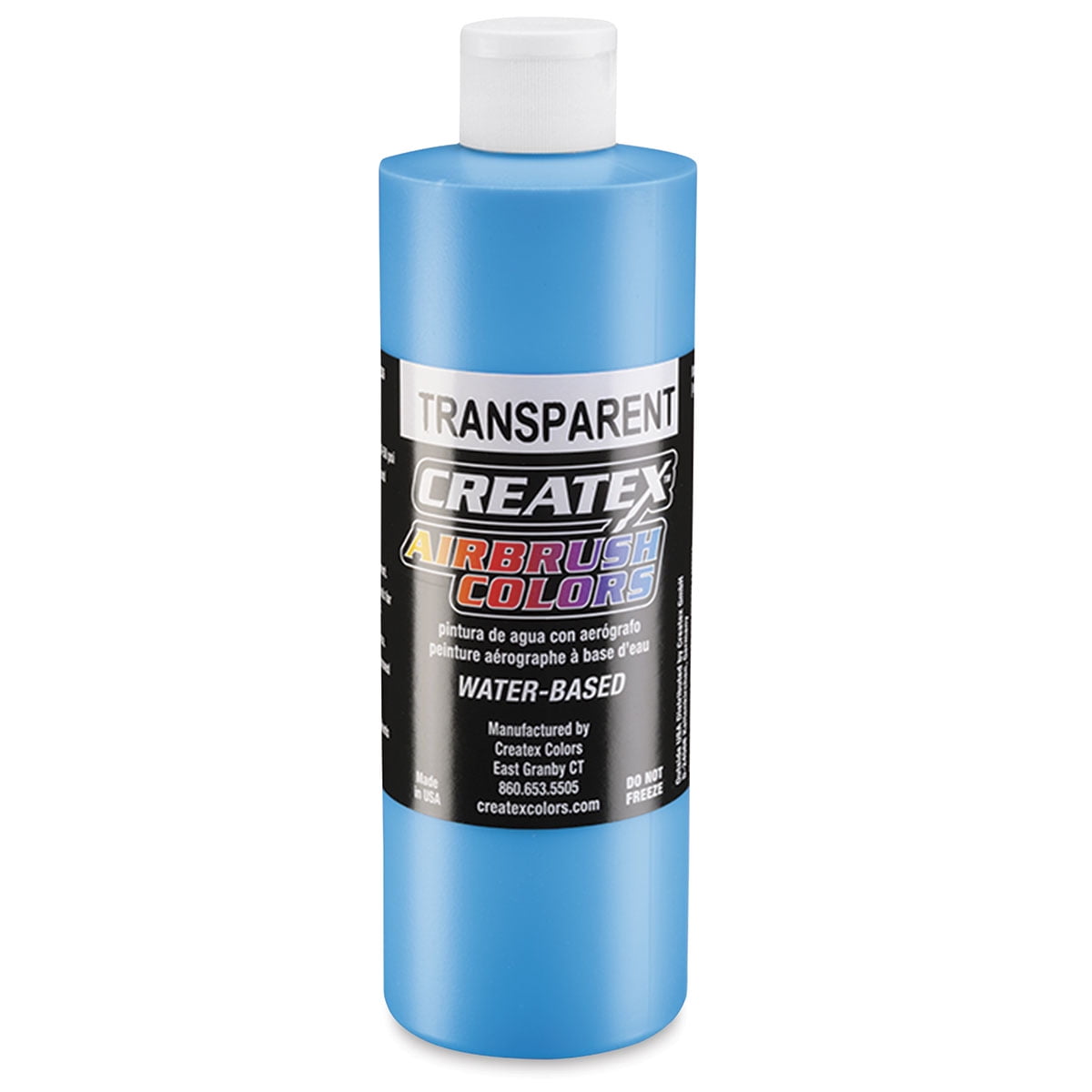 Createx Airbrush Color - 16 oz, Transparent Caribbean Blue - Walmart.com