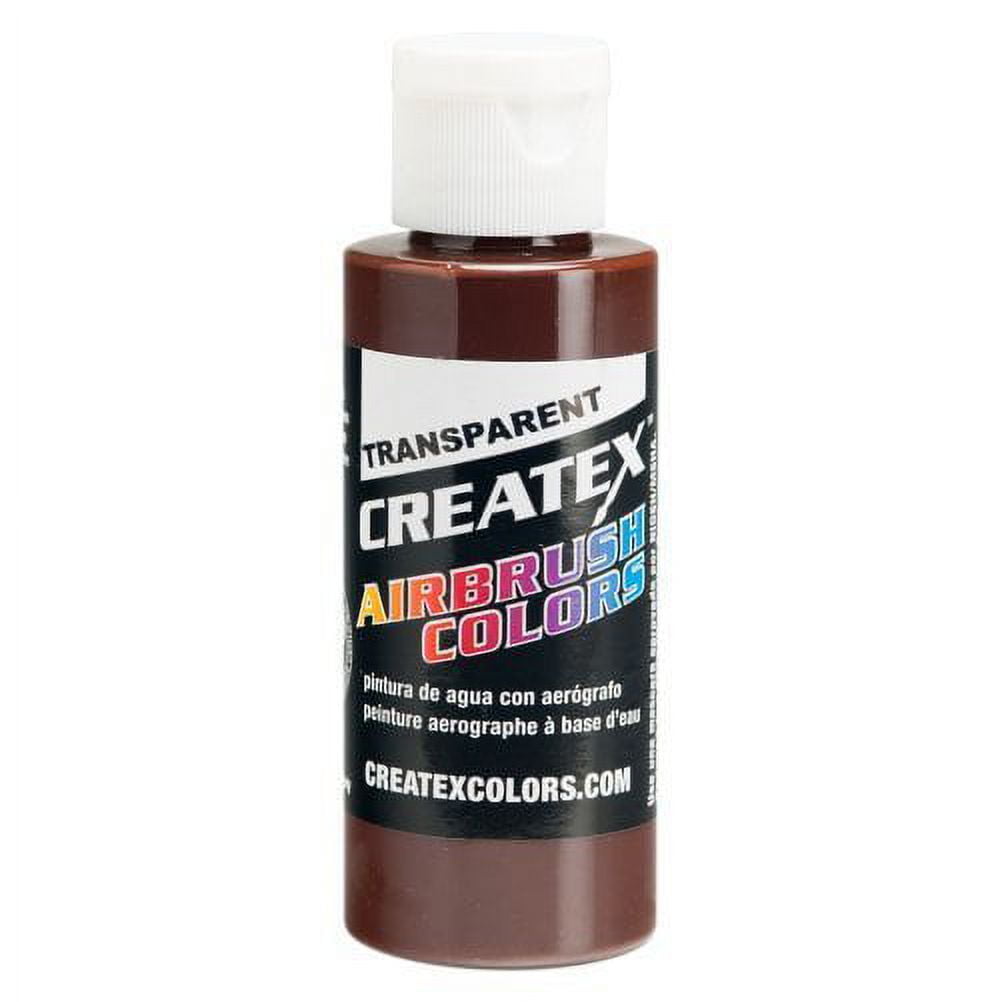 Createx Airbrush Color - 16 oz, Transparent Dark Brown - Walmart.com