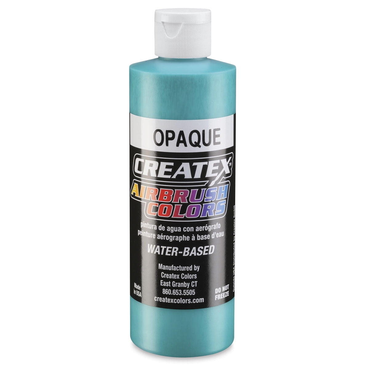 Createx Airbrush Color - 8 oz, Opaque Aqua - Walmart.com