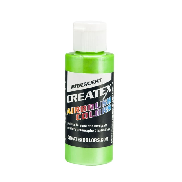 Createx Airbrush Color, Iridescent, 2 oz., Green - Walmart Business ...