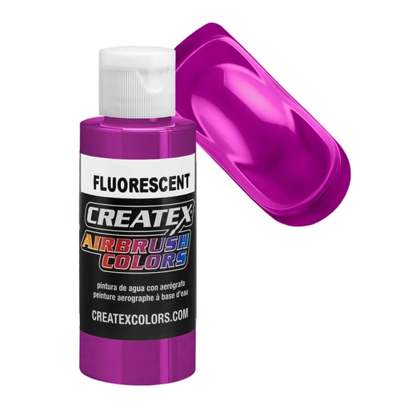 Createx Airbrush Paint 2oz Fluorescent Violet - Walmart.com