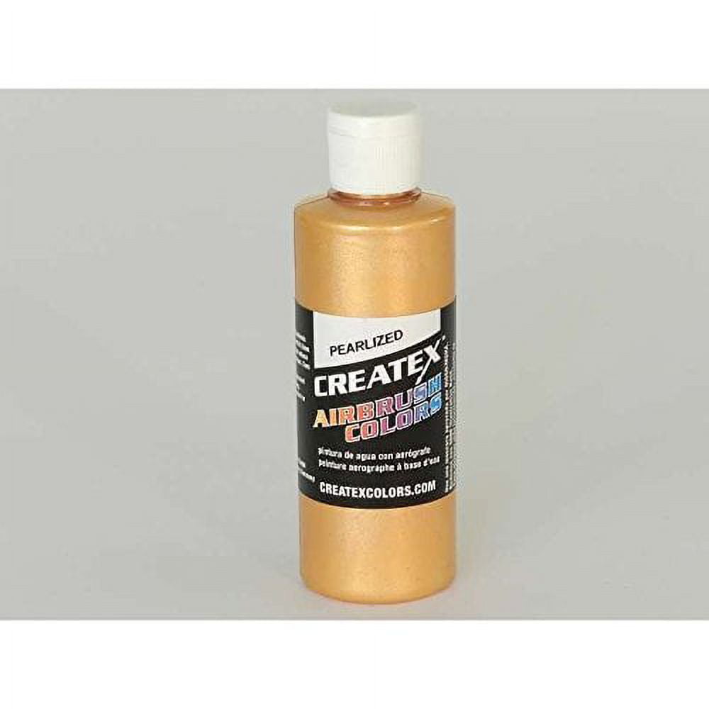 Createx Airbrush Paint 4oz Pearlescent Copper - Walmart.com