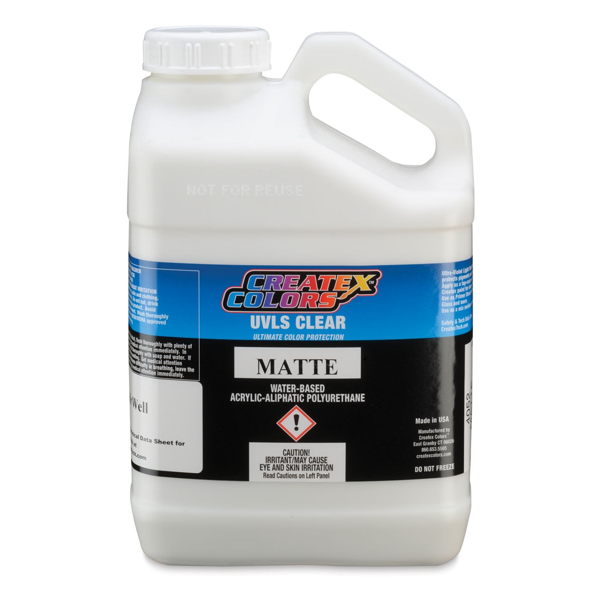 Createx UVLS Clear Top Coat - Matte, 1 Gallon - Walmart.com