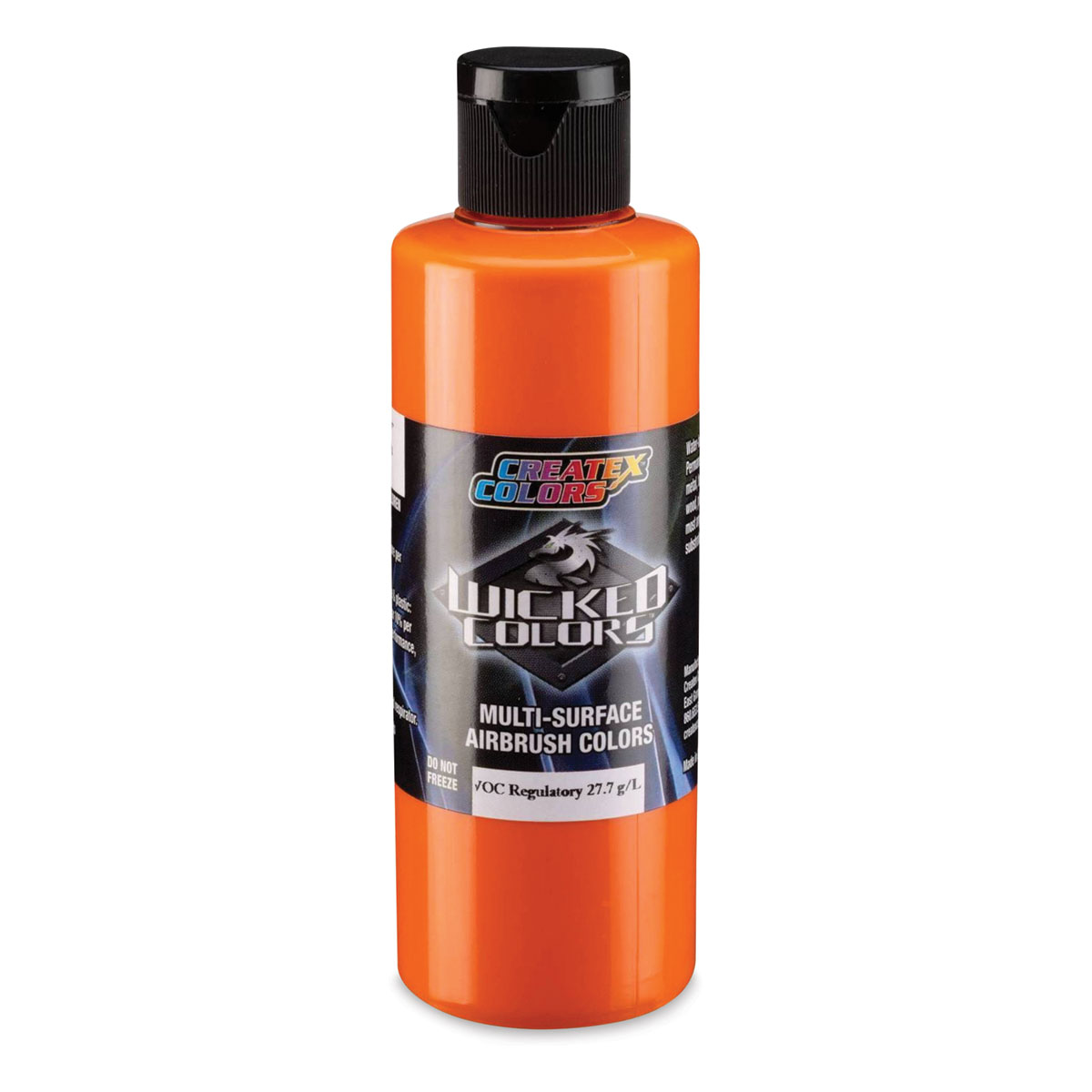 Createx Wicked Colors Airbrush Color - Opaque Pyrrole Orange, 4 oz ...