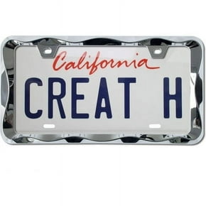 Black License Plate Frames in License Plate Frames by Color - Walmart.com