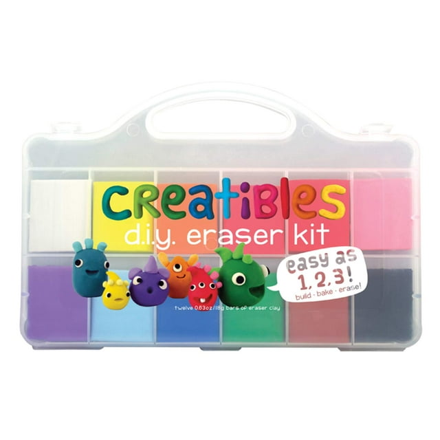 Creatibles DIY Eraser Kit Make your own pencil erasers! - Walmart.com