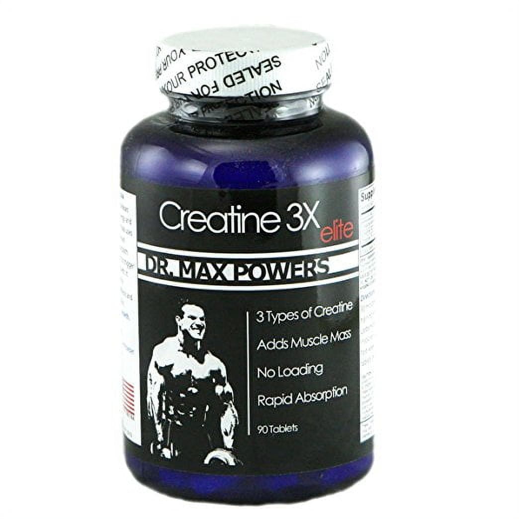 Creatine 3X Elite Pro - 3 Types of Creatine in one capsule - Walmart.com