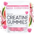 Bear Balanced Creatine Gummies, Watermelon Burst, Muscle Recovery and ...