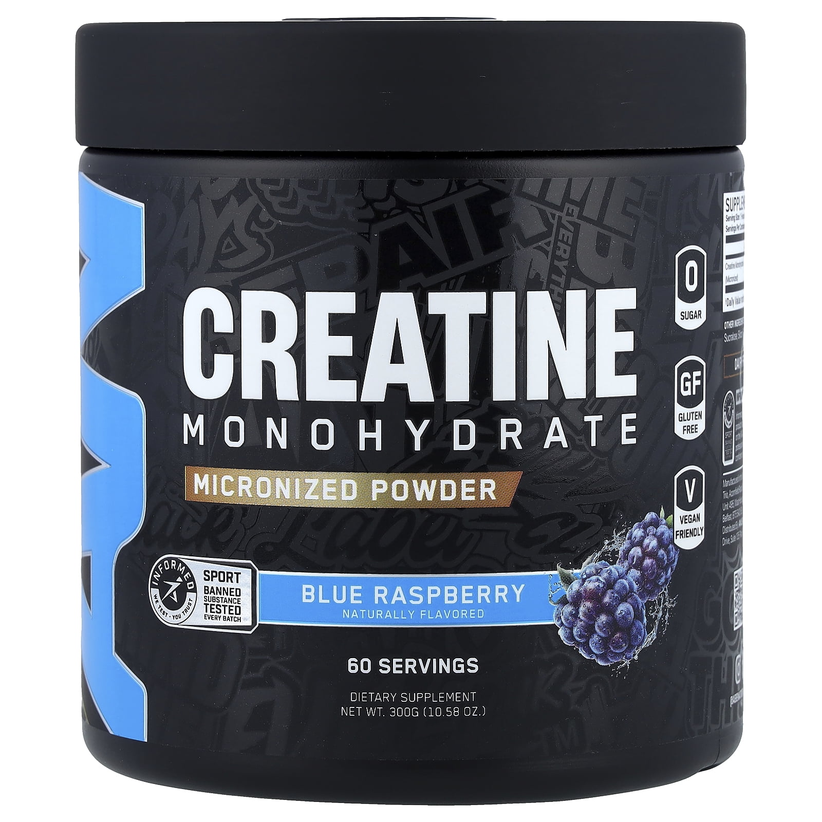 Creatine Monohydrate - 300g (60 Servings) - Walmart.com