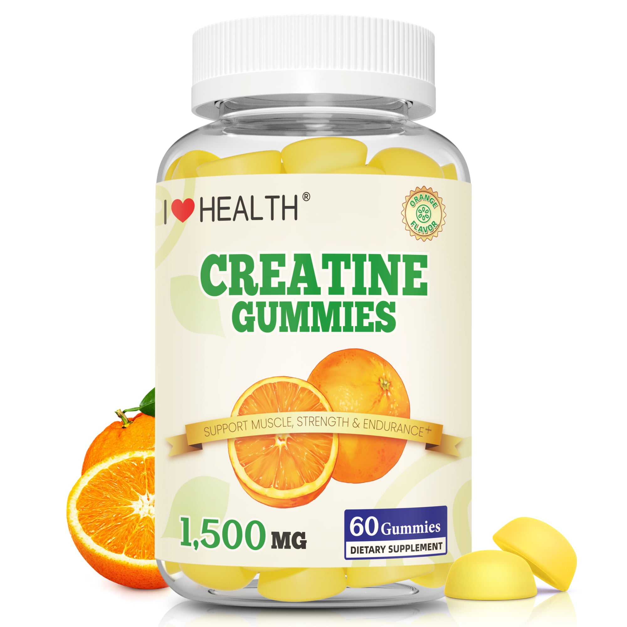 Creatine Monohydrate Gummies for Men & Women - USA Made Monohydrate ...