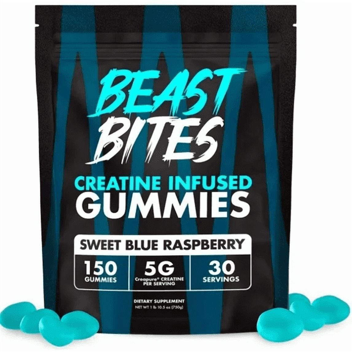Creatine Monohydrate for Women Snacks-cre-atine gum_mies _Beast Bites ...