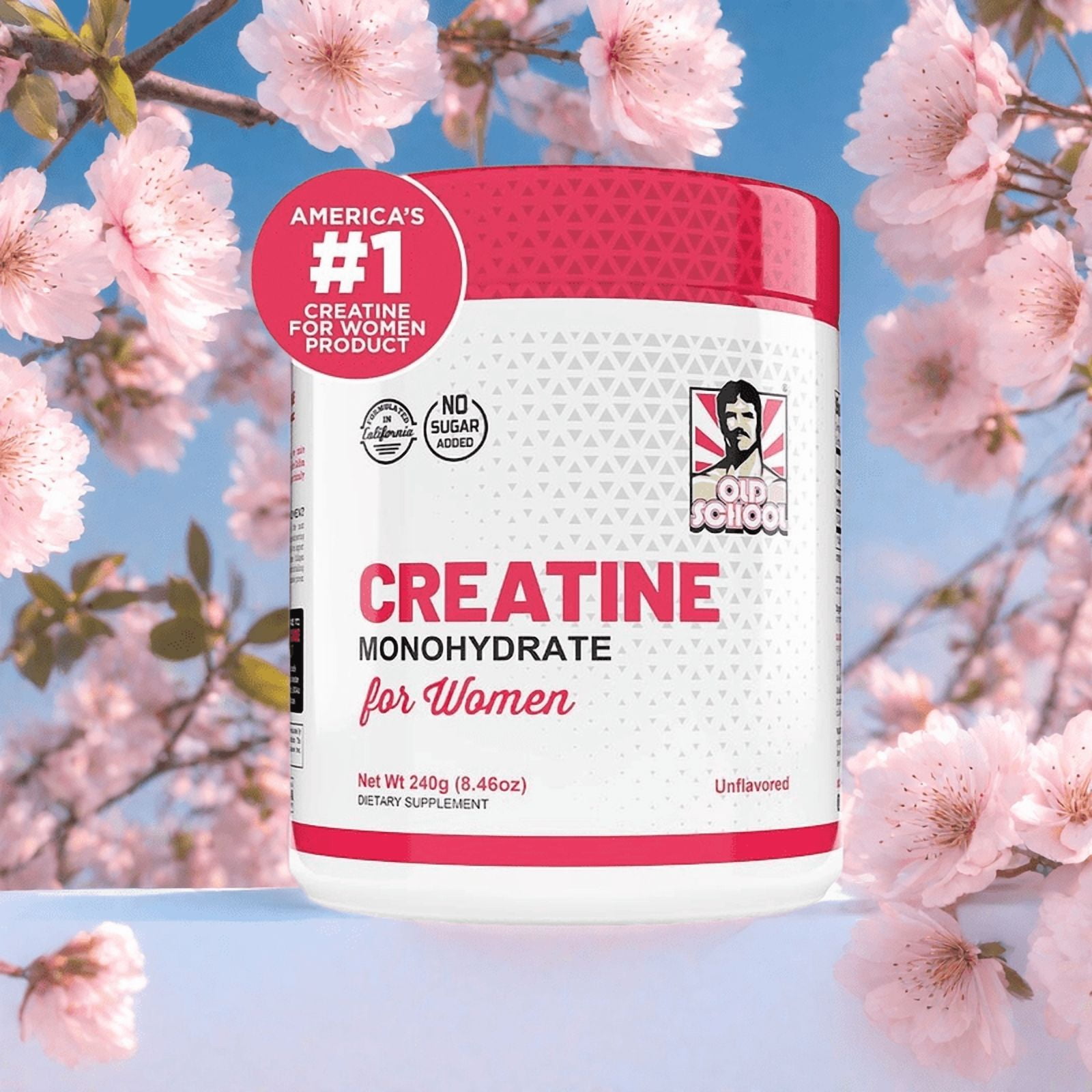 Creatine Monohydrate for Women with Collagen and BCAA's - 30 Servings-1 ...