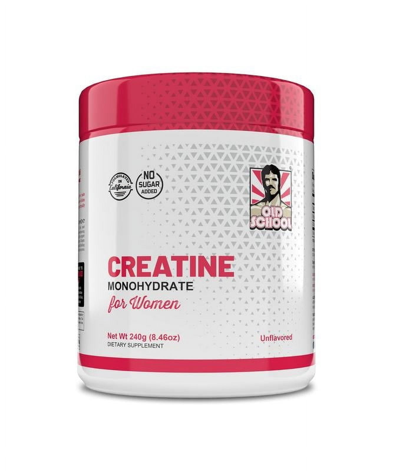 Creatine Monohydrate for Women with Collagen and BCAA's - 30 Servings ...