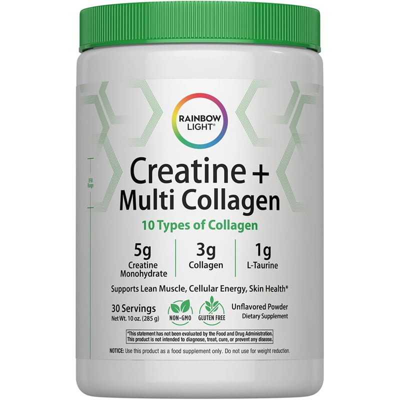 Creatine + Multi Collagen Powder, 10 oz (285 g) - Walmart.com