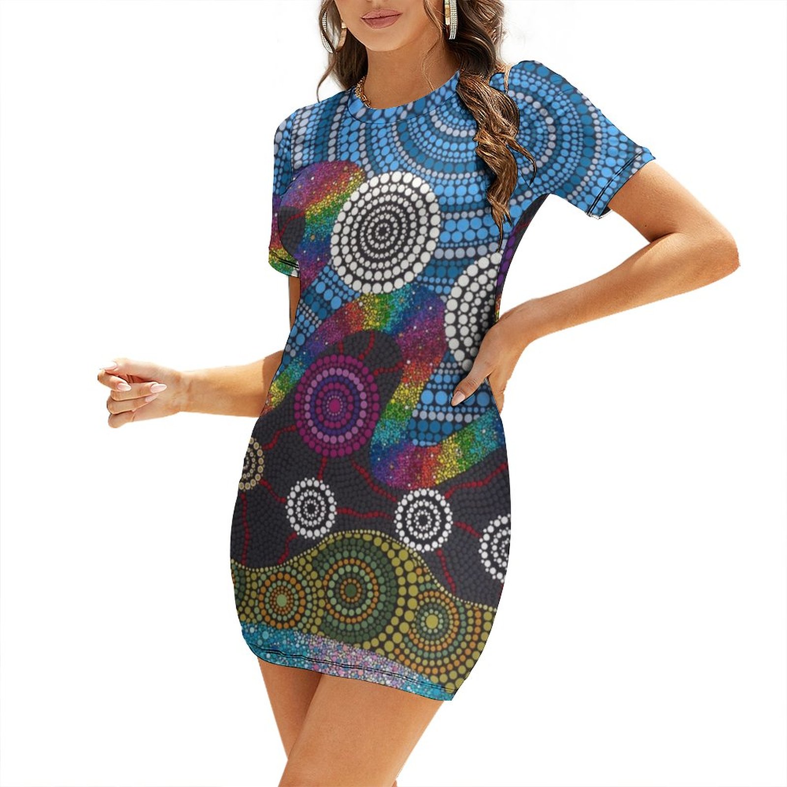 Creating A Life Together Flare Dress Square Neck Dress Elegant Female ...