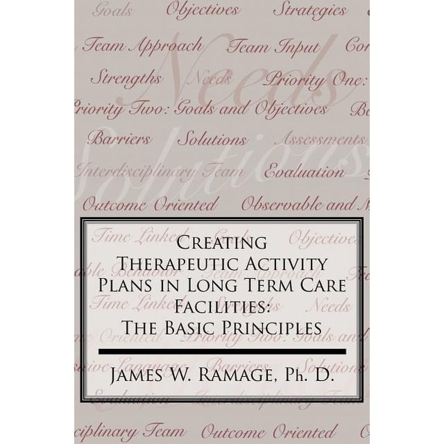 Creating Therapeutic Activity Plans in Long Term Care Facilities: The ...