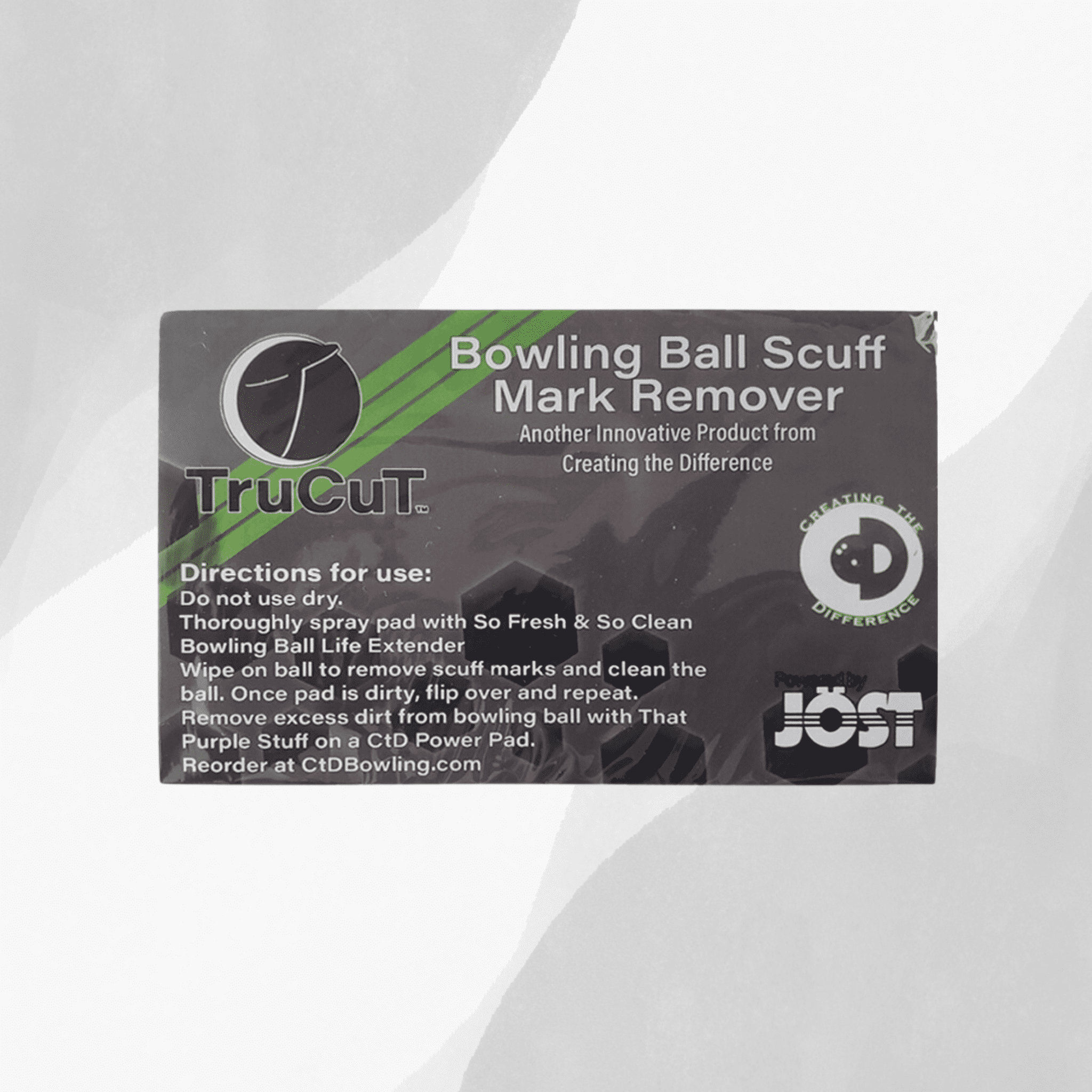 Creating the Difference TruCut Scuff Mark Remover for Bowling Balls ...
