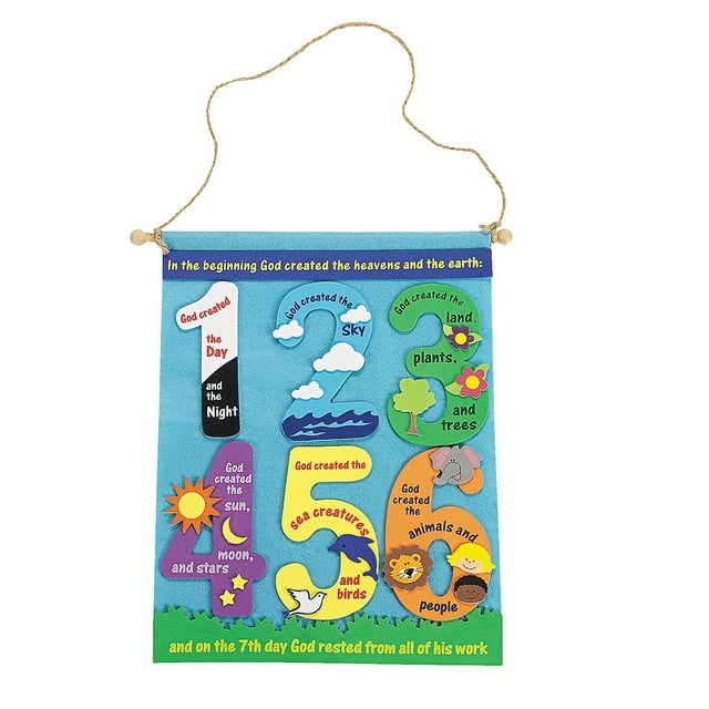 Creation Banner Craft Kit, Craft Kits, Sign Decoration Craft Kits ...