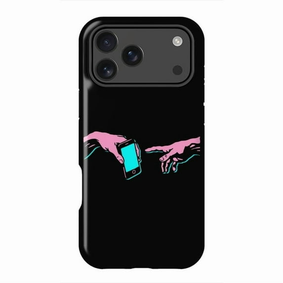 Creation of Social Distancing 2 Funny Design iPhone Case for iPhone 17 ...