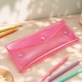 Creatitoy Colorful Plastic Pencil Pouch, Multi-purpose Storage Bag for ...