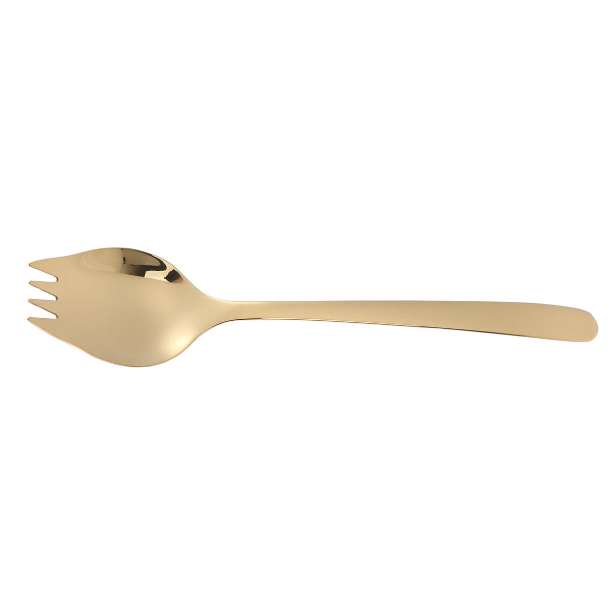 Creative 304 Stainless Steel Sporks Salad Noodles Heavy Duty Spoon Fork ...