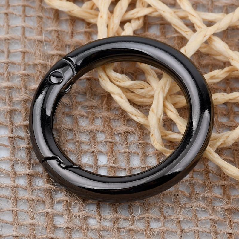 Creative 35mmK gold bag accessories open ring buckle 1 inch metal ...