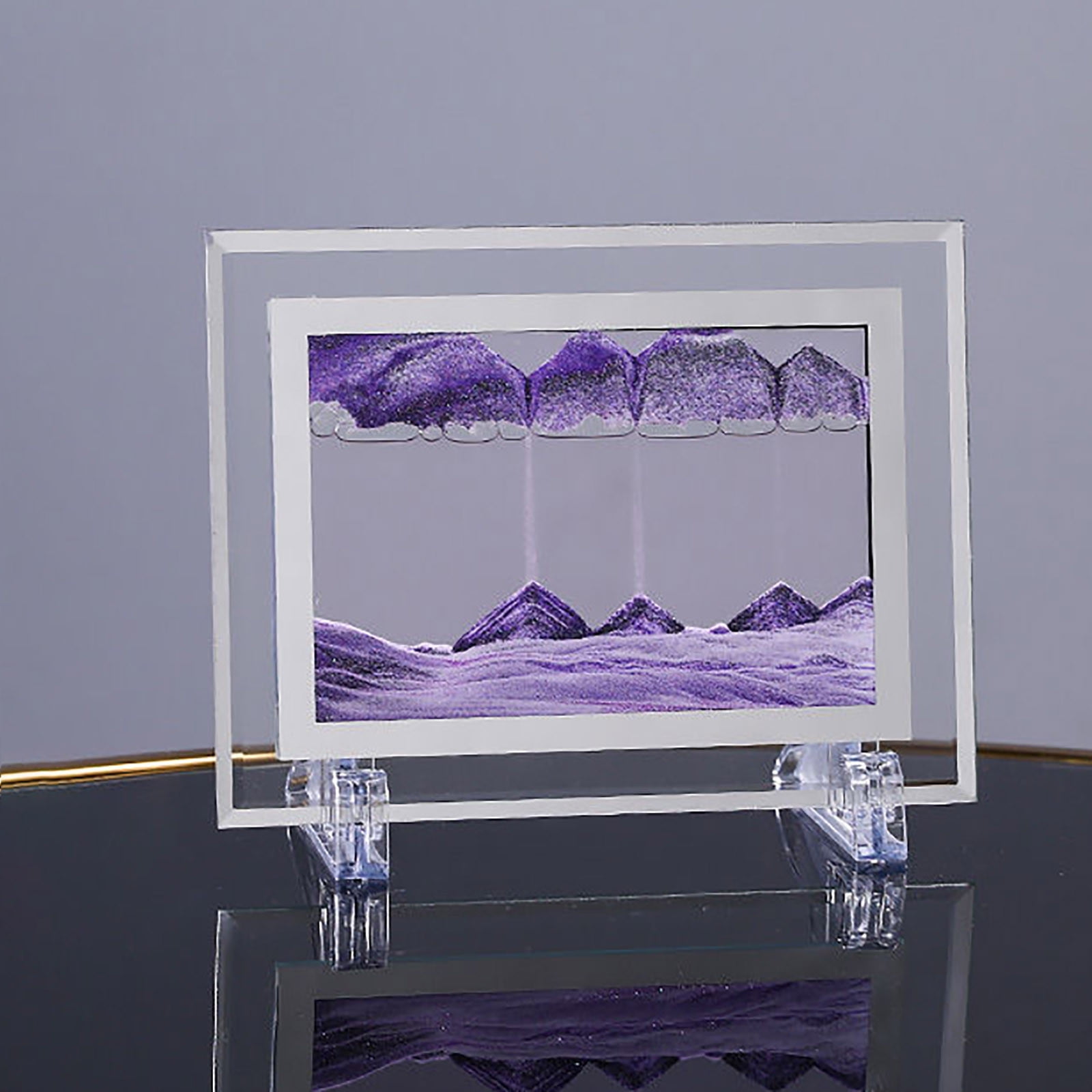 Creative 3D Colorful Moving Sand Frame Flowing Sand Arts Picture ...