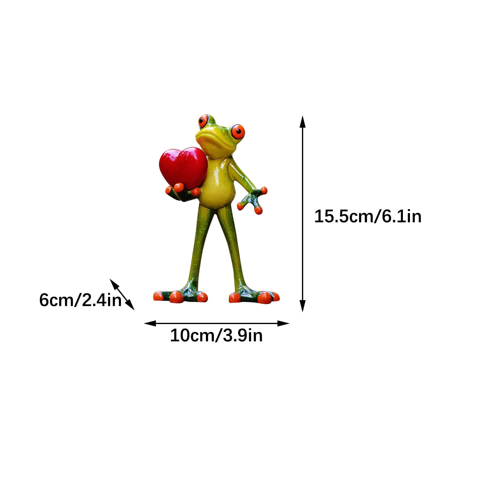 Creative 3D Craft Frog Figurine Computer Monitor Decor, Personalized ...