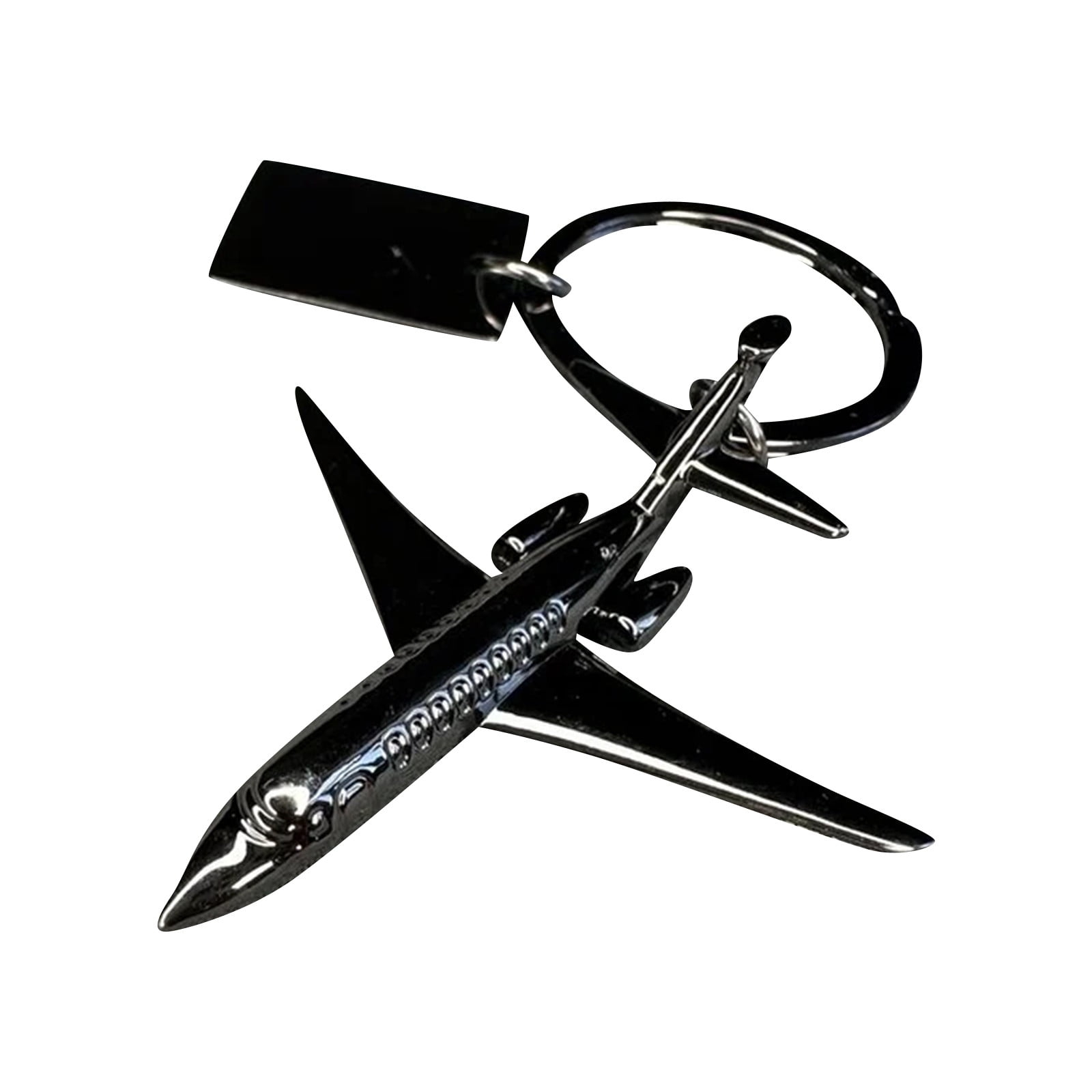 Creative 3D Model Airplane Keychain, Airplane Gift Pendant, Airplane ...