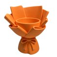 Creative 3D Printed Floral Vase Pen Holder Pen Holder Box With Textured ...